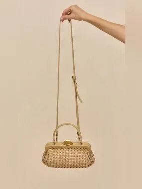 cult gaia | Bags | Cult Gaia Zuma Mini Crossbody Bag In Color Sand Nwt ...
